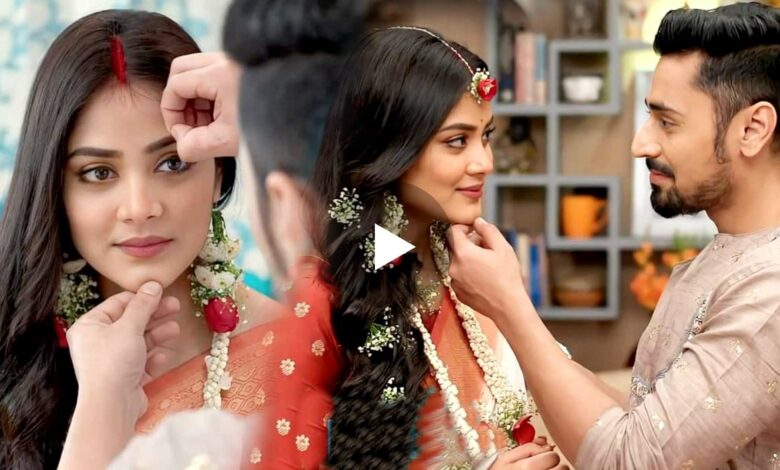 বৌভাতে রাধিকার মিষ্টি সাজে মুগ্ধ 'রাধিরাজ' ভক্তরা! বৌকে ভালোবেসে সাজালো ...