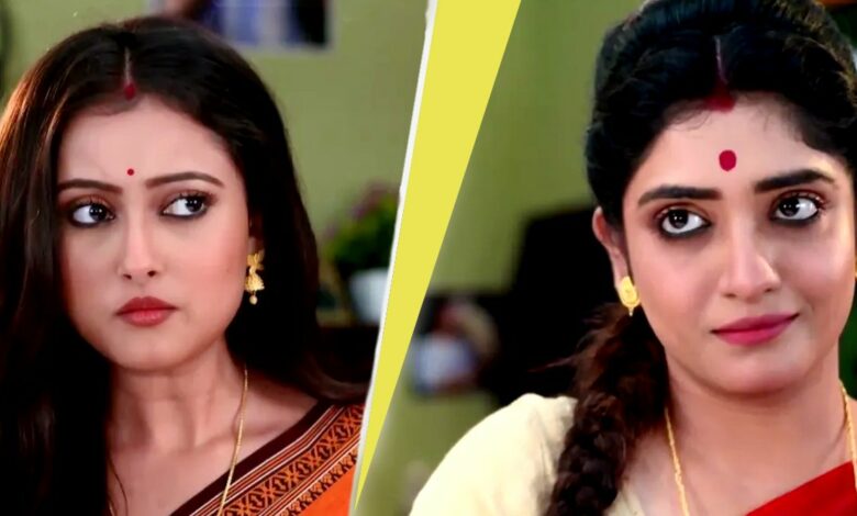 Neem Phuler Modhu : পর্দার পাশাপাশি বাস্তবেও দুই জা'য়ে সাপে-নেউলে ...